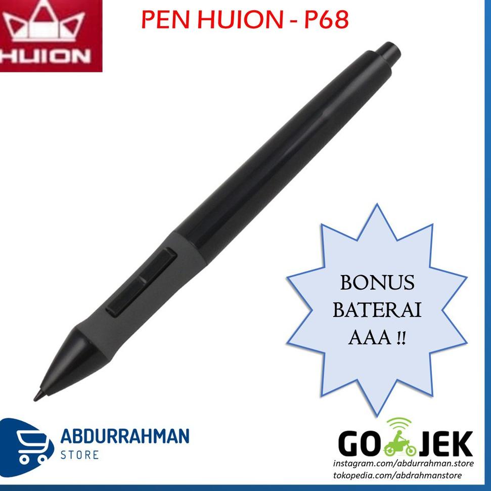 Jual (Q-UHQ) (♥) Pen Huion H420 420 1060 H430P H430 P68 Drawing Tablet ...