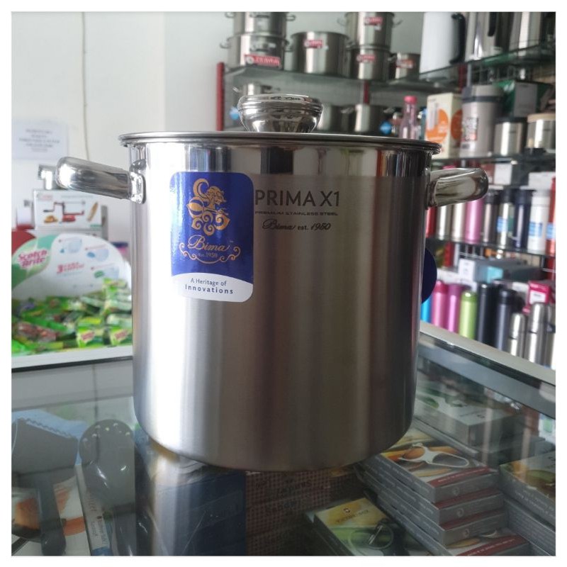 Jual BP2007320 Panci Stock Pot Bima Prima X1 D20cm, 6liter | Shopee ...