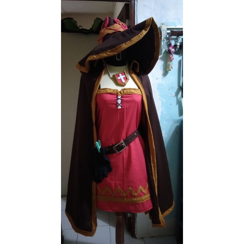Jual Kostum megumin, baju megumin. Megumin cosplay costume. | Shopee ...
