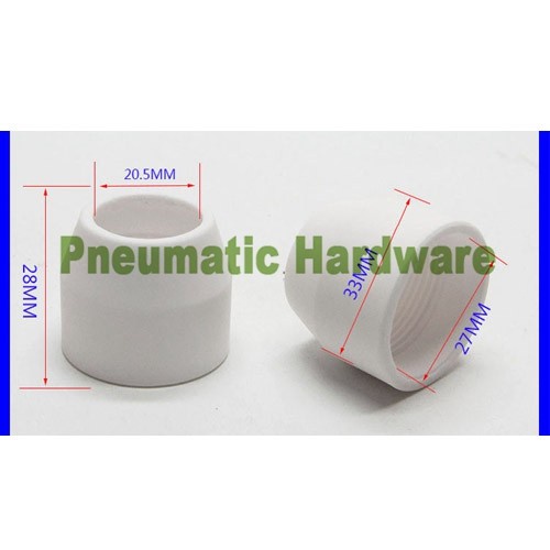 Jual LGK-100 P80 P - 80 luar Shield Cap Keramik Ceramic Plasma Cutting ...