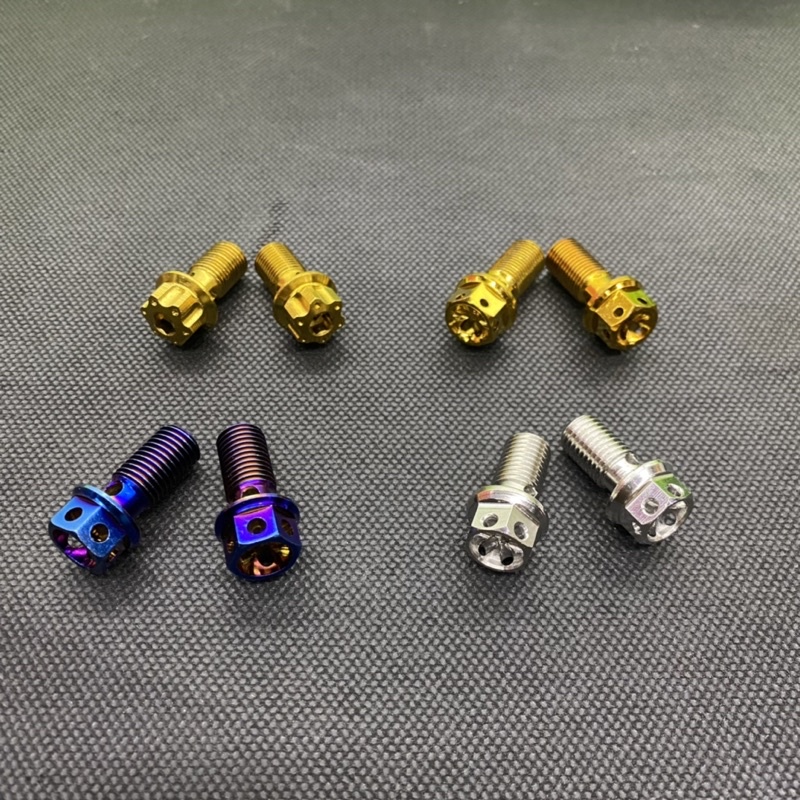 Jual Baut Probolt Banjo Selang Kaliper Selang Master Rem Drat Halus Kasar Crum Gold Blue ...