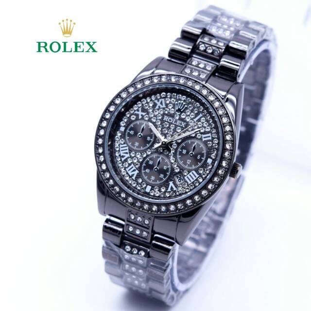 Jual Jam Tangan Rolex Daytona Diamond Super Mewah - Jam Tangan Wanita ...