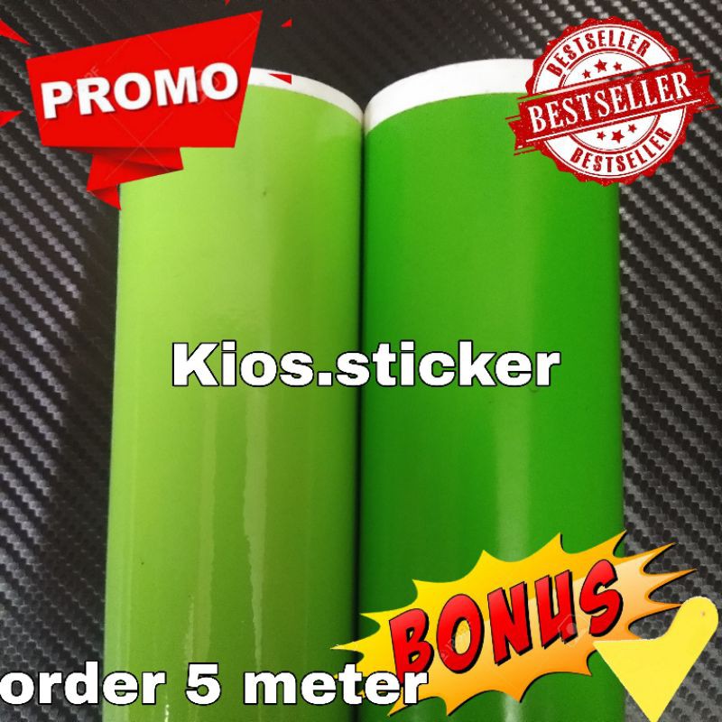 Jual STICKER SKOTLET MOTOR WARNA HIJAU / STIKER WARNA HIJAU MUDA ...