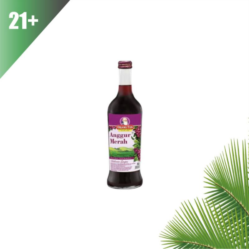 Jual Anggur Merah cap Orang tua Amer 275 ml | Shopee Indonesia