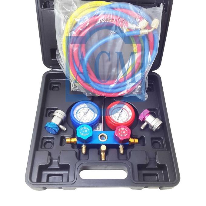 Jual Meteran Manifold Acm Alat Isi Freon Refrigerant Ac Mobil/Rumah ...