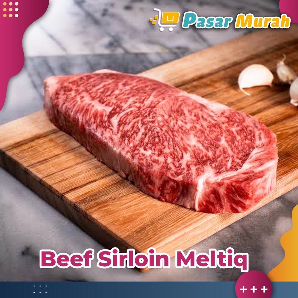 Jual SIRLOIN MELTIQUE Beef Steak 1 Kg | Shopee Indonesia