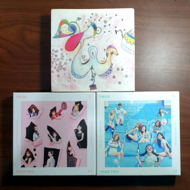 Jual Twice Page Two album fullset + Chaeyoung sleeve ( Limited Edition ) | Shopee Indonesia