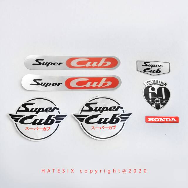 Jual Sticker stiker decal honda super cub c70 | Shopee Indonesia