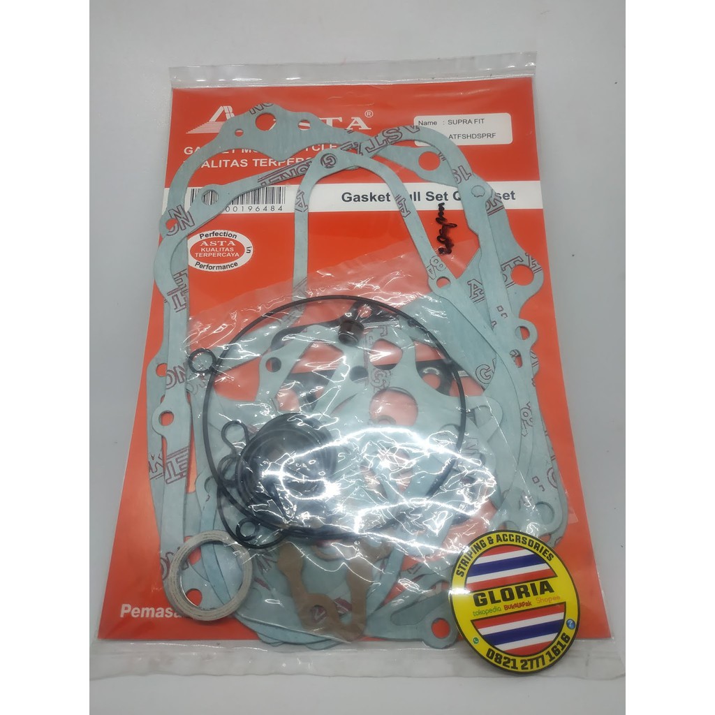 Jual PAKING FULLSET LEGENDA SUPRA FIT NEW REVO OLD ASTA | Shopee Indonesia