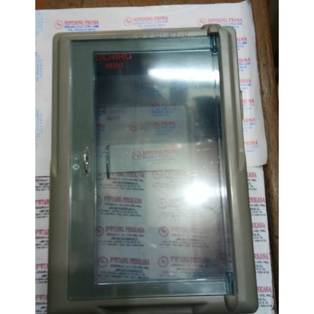 Jual Box kwh meter 1phase bahan pvc buat kwh meter pulsa dmension ...