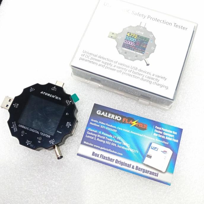 Jual USB& DC DIGITAL TESTER ATORCH UD18 ORIGINAL | Shopee Indonesia