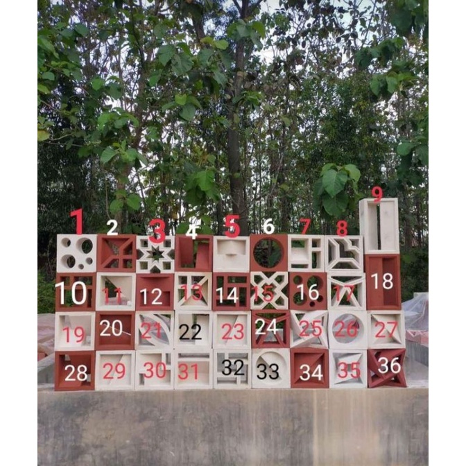 Jual Roster Beton Minimalis/Minimalis Roster Block/Roster Beton (Min ...