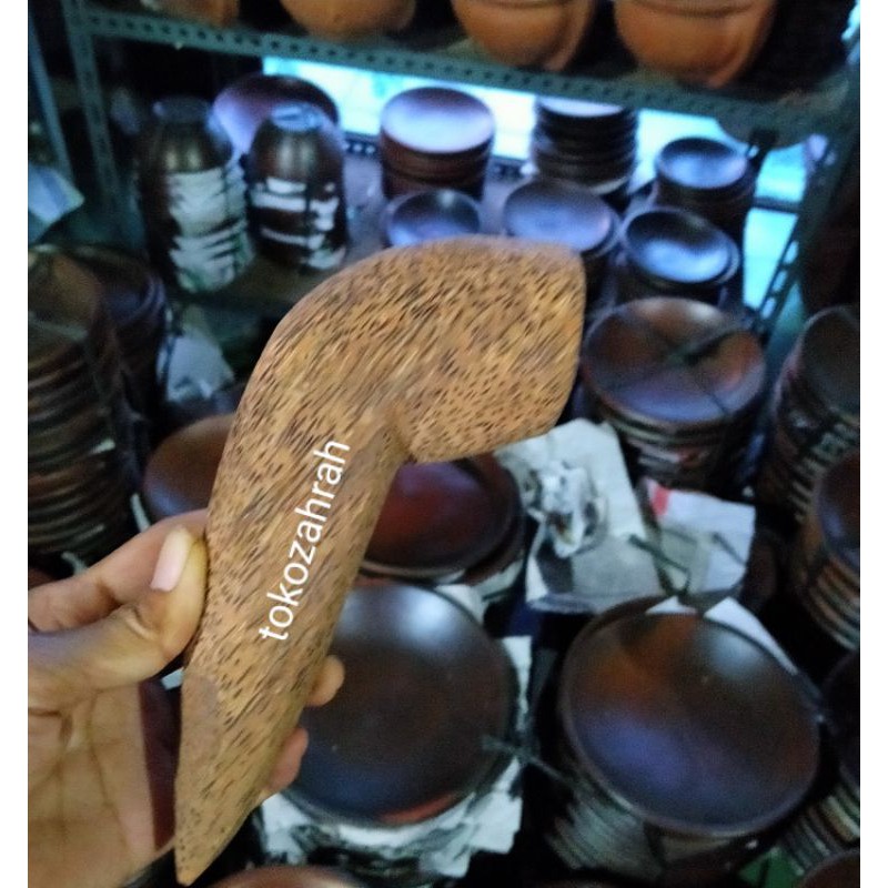 Jual Ulekan Kayu Kelapa( glugu)/Anak Cobek kecil | Shopee Indonesia