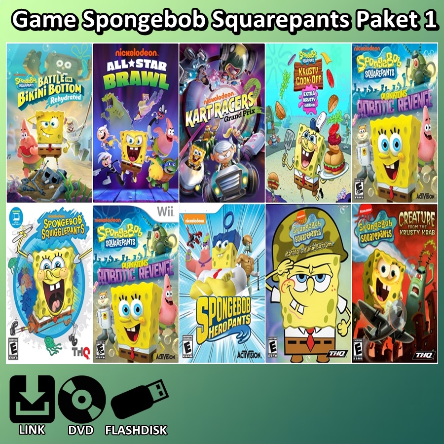 Jual Spongebob Squarepants Full DLC Game untuk PC Laptop | Shopee Indonesia