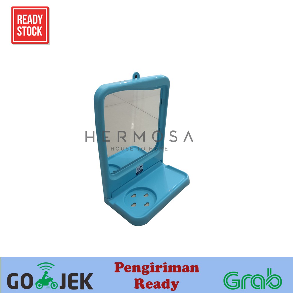 Jual Kaca Rias Plastik Gantung Set untuk Kamar Mandi Rumah Kamar ...