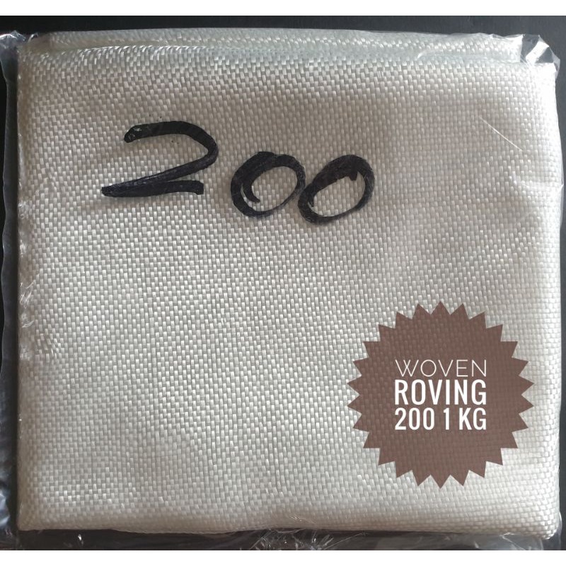 Jual Woven Roving 200 / Serat Fiberglass Anyaman Kotak / Kain Serat ...