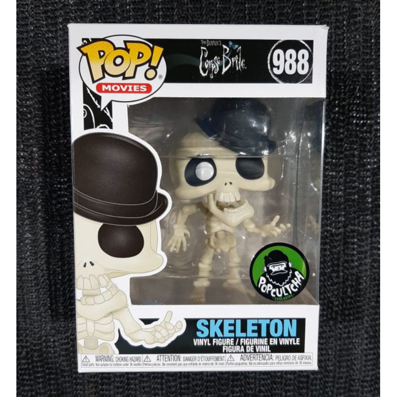 Jual Funko Pop! Movies : Tim Burton's Corpse Bride : Skeleton #988 ...