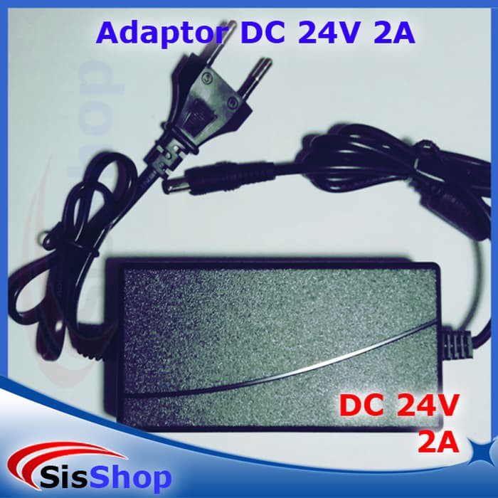 Jual ADAPTOR DC POE 24V 2A POE POWER SUPPLY 24VDC 24VDC 24V 2 AMPERE ...