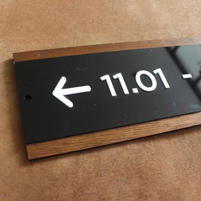 Jual Sign Penunjuk Nomor Kamar | Sign Nomor Kamar Hotel Kost Acrylic ...