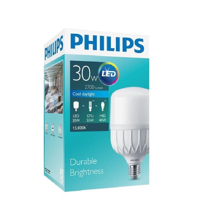Jual Philips Lampu LED HPL TForce 30 Watt/40 Watt/50 Watt Core HB E27 E40 865 GN3 | Shopee Indonesia