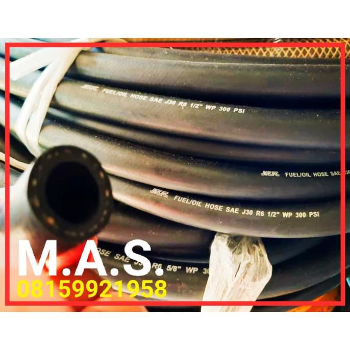 Jual SELANG OLI BENSIN SOLAR MINYAK 3/4 IN KARET NCR RUBBER HOSE AIR ...