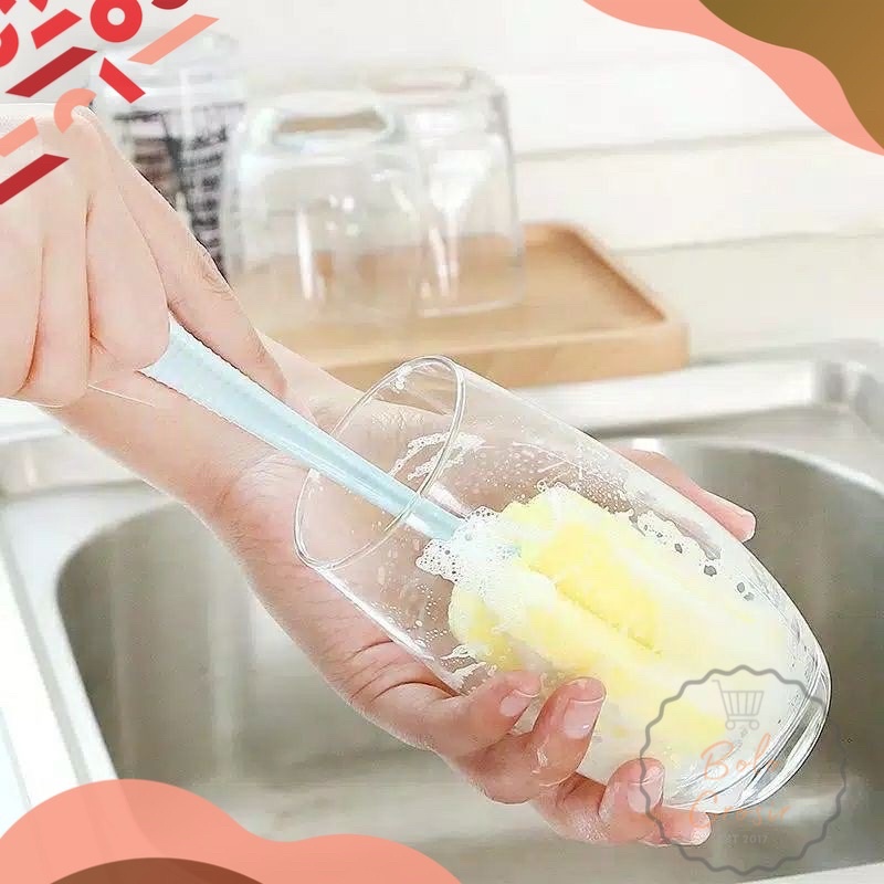 Jual ISI 2 PCS (03) ALAT PEMBERSIH BOTOL GELAS | Shopee Indonesia