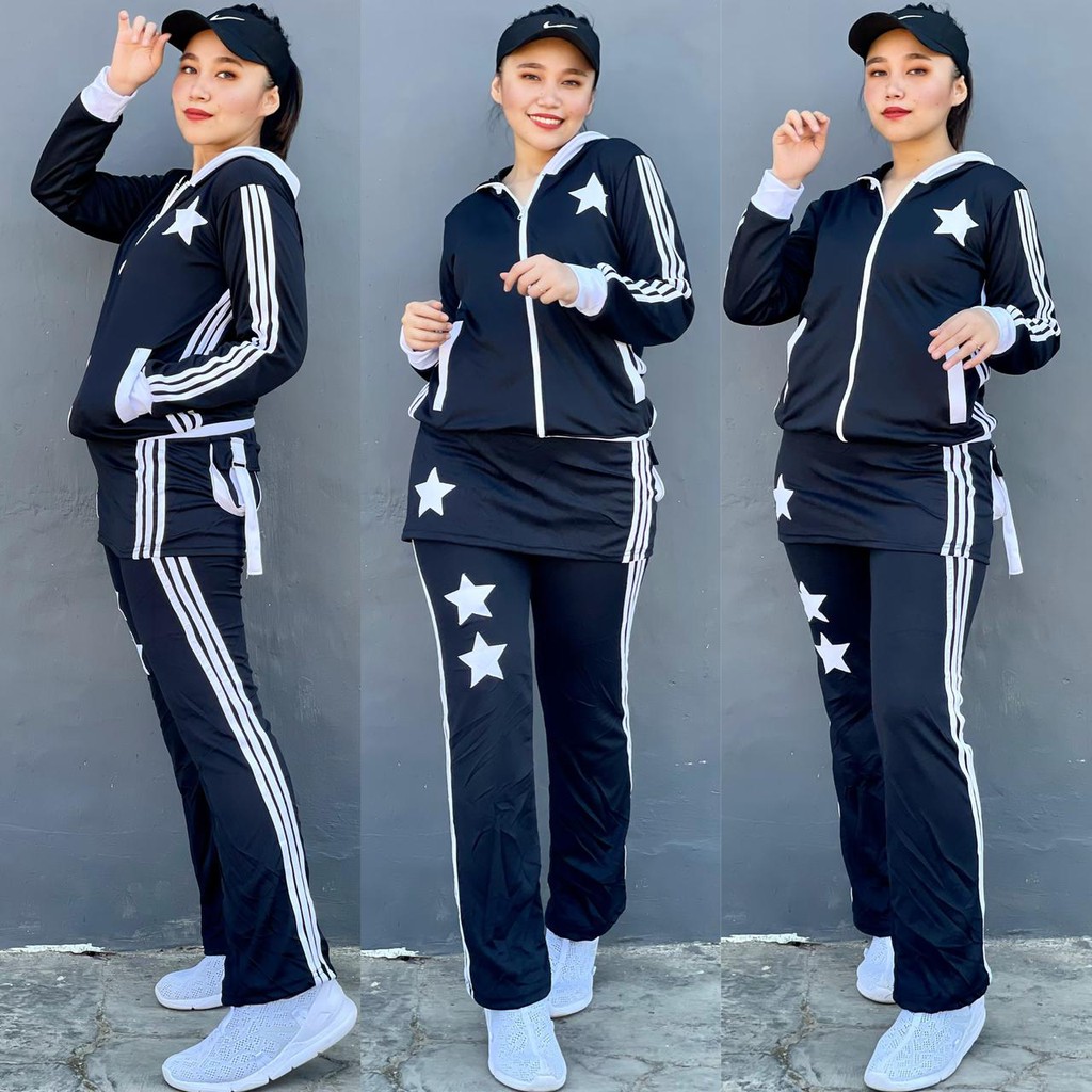 Jual Set Pakaian Olahraga Zumba Senam Gym Fitness Cycle Indoor Outdoor ...