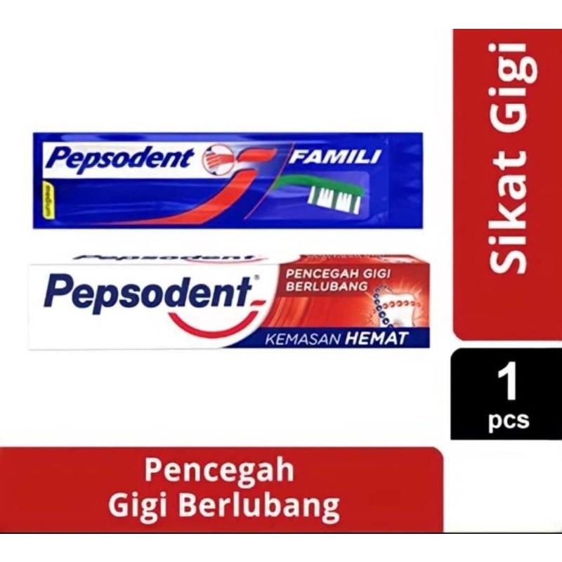 Jual Pepsodent merah putih 75gr/120gr | Shopee Indonesia