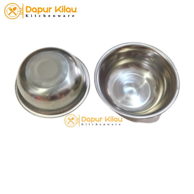Jual Kobokan Stainless Mangkok Baskom Nasi Tim 1 pcs | Shopee Indonesia