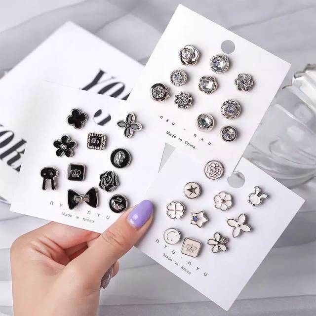 Jual Tuspin pin set of 10pcs | Shopee Indonesia