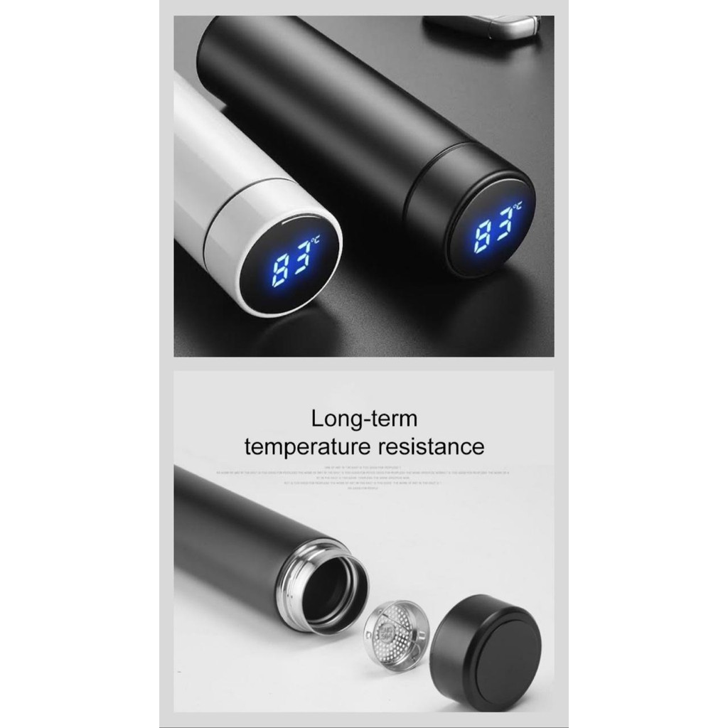 Jual Tumbler Smart LED Temperature 500ml | Shopee Indonesia