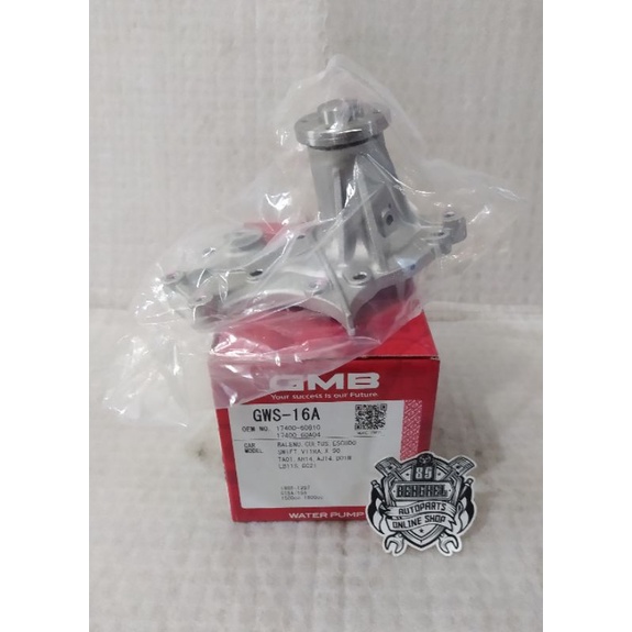 Jual WATER PUMP POMPA AIR SUZUKI FUTURA / APV / VITARA GMB JEPANG GWS ...