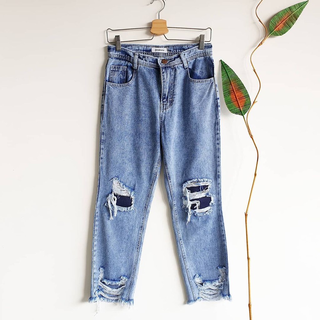 Jual BOYFRIEND JEAMS KODE FRR 5666 | Shopee Indonesia