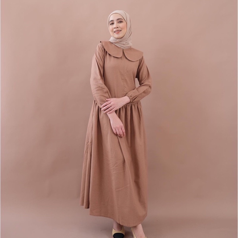Jual Linen Dress by Nhs.looks | Shopee Indonesia
