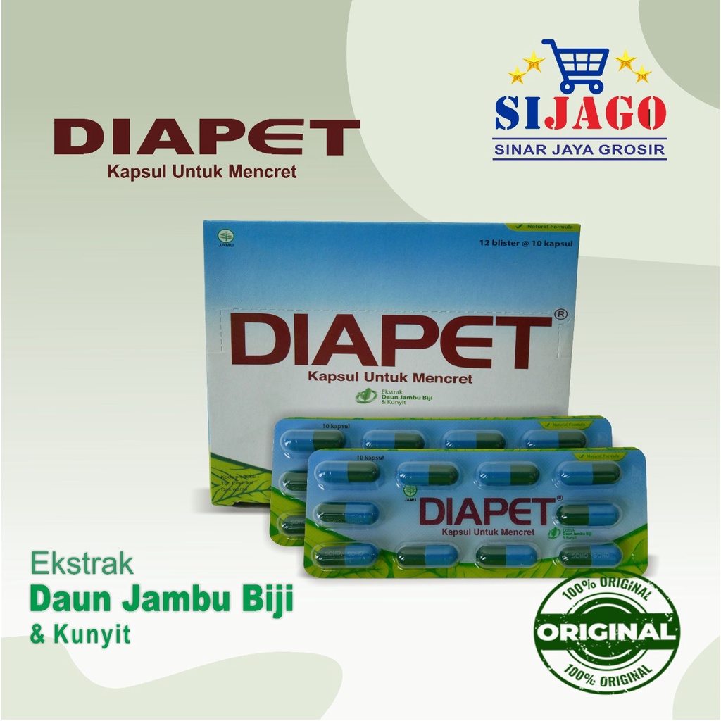 Jual Diapet kapsul 1 box | Shopee Indonesia