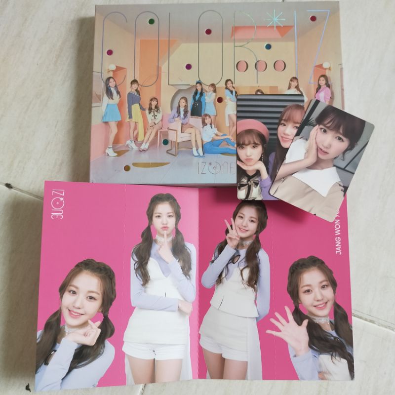 Jual IZ*ONE - IZONE COLOR IZ ALBUM UNSEALED FULLSET VER COLOR | Shopee ...