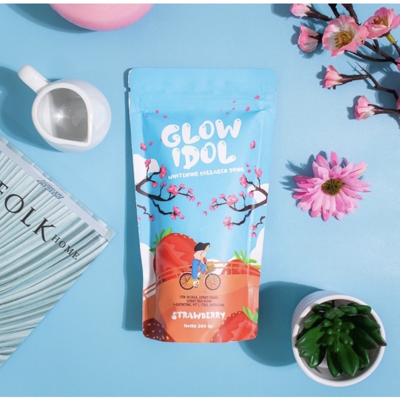 Jual Glow Idol Collagen Drink | Shopee Indonesia