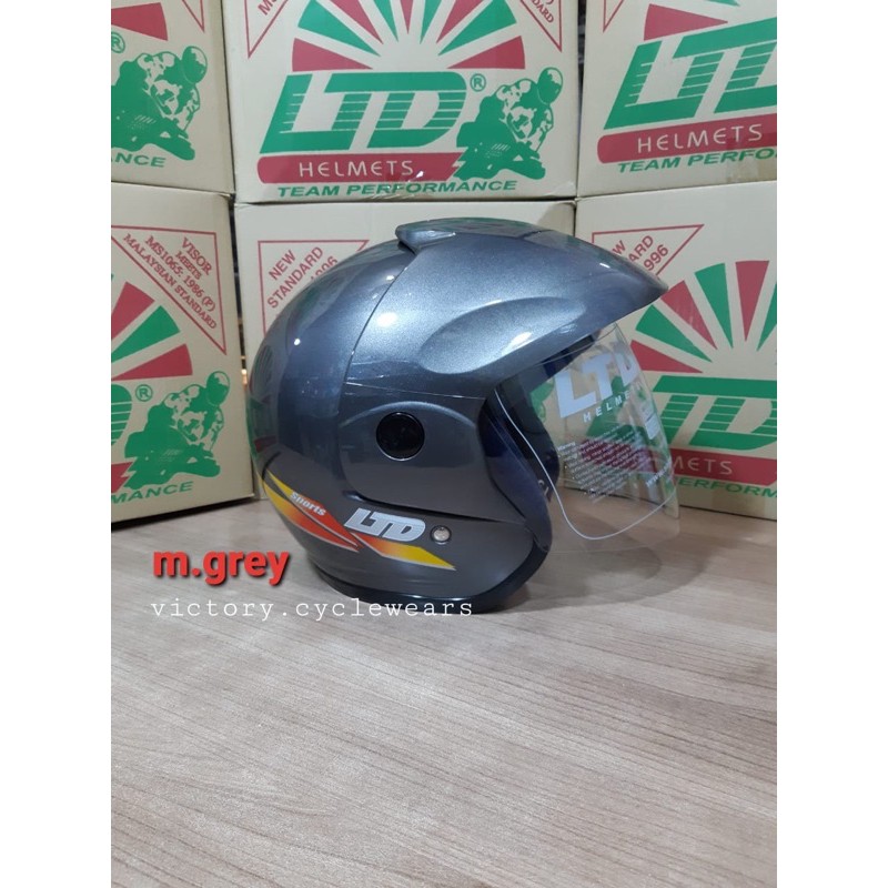 Jual HELM LTD SPORT KILAT KACA PUTIH TRANSPARAN ORIGINAL 100% MALAYSIA ...