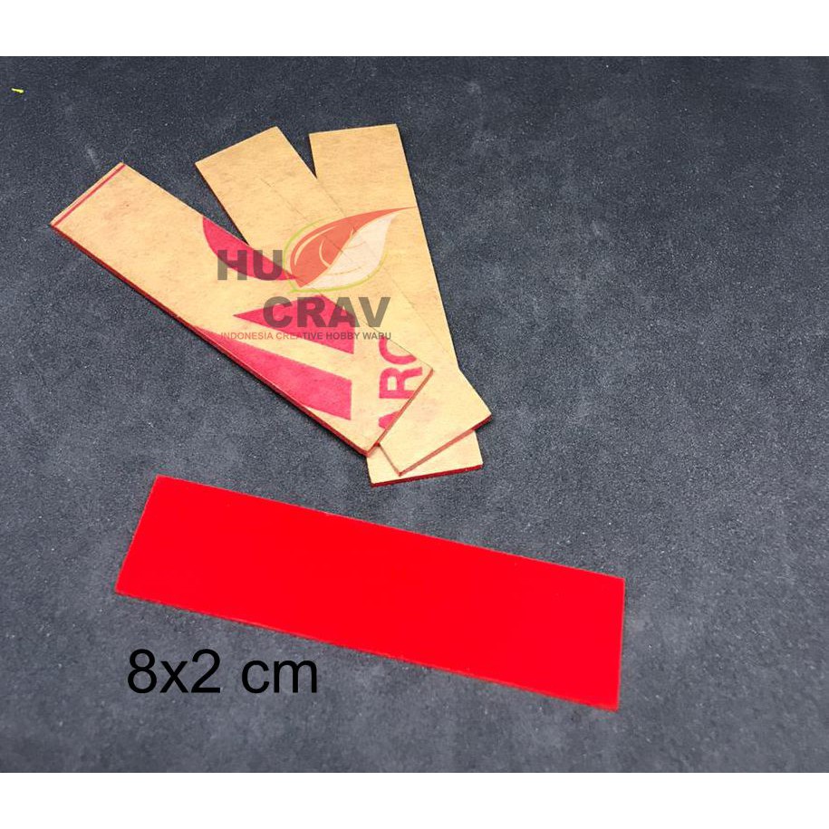 Jual AKRILIK NAME TAG / BAHAN PAPAN NAMA AKRILIK UK. 8 X 2 Cm,WARNA ...