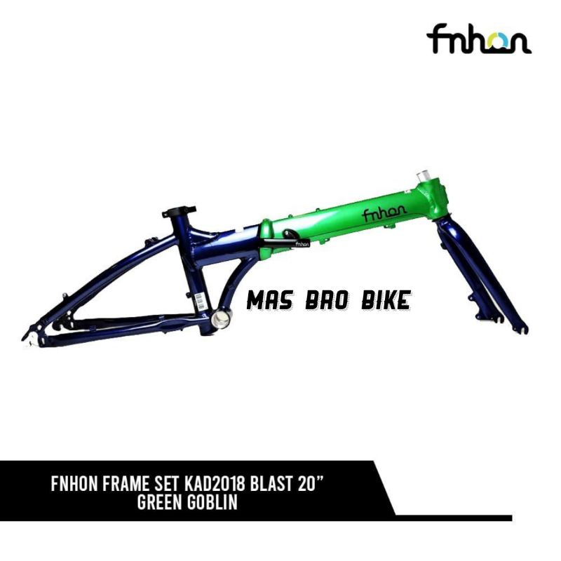 Jual Frame set fnhon blast new 2 warna discbrake terbaru 2021 not dahon ...