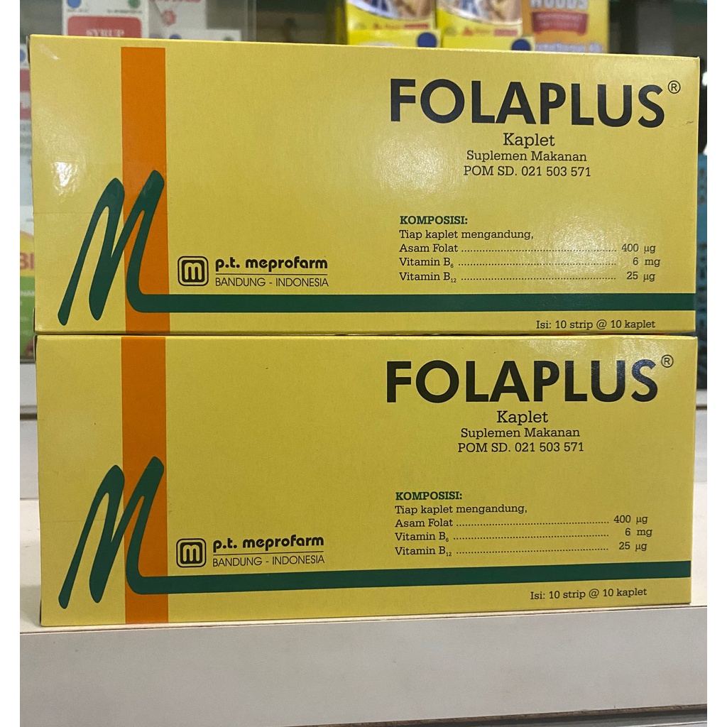 Jual Folaplus Perstrip isi 10 tablet / Folavit | Shopee Indonesia