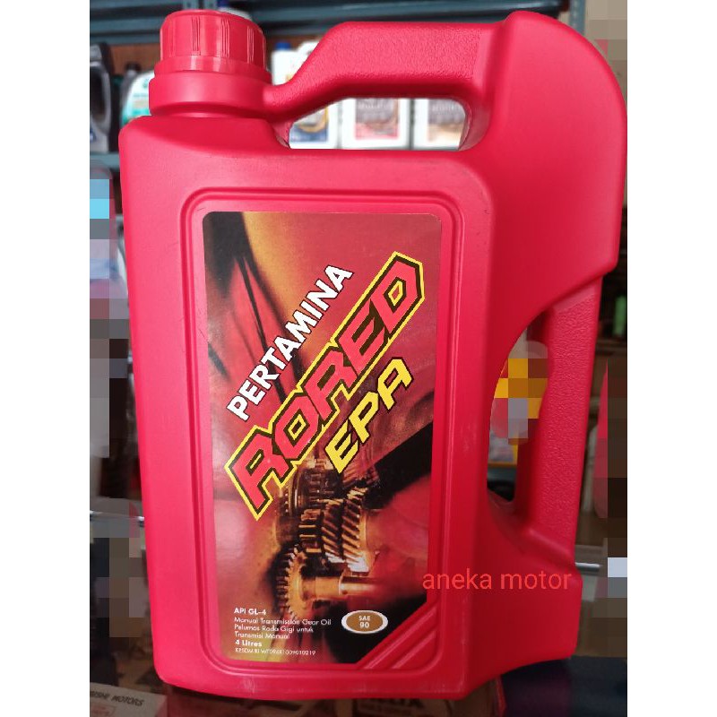 Jual oli mobil RORED EPA Sae 90,galon 4Liter | Shopee Indonesia