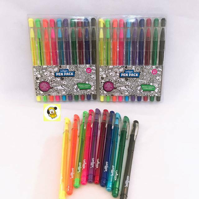 Jual (COD) Smiggle pen pack x 10 original pulpen smiggle | Shopee Indonesia