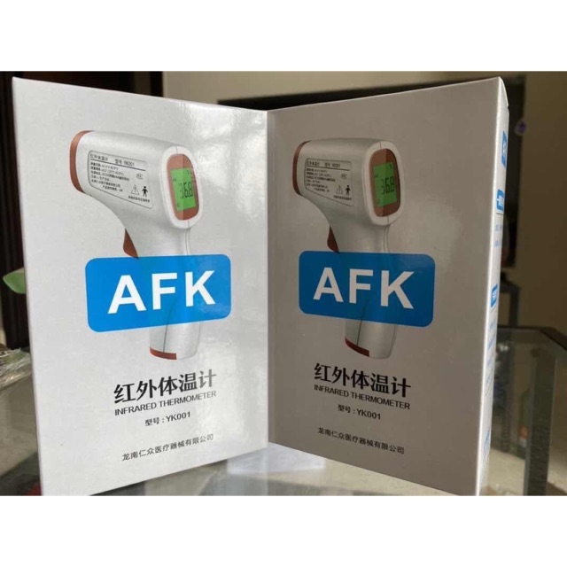 Jual Infrared thermometer AFK 100% ORIGINAL (MASIH GARANSI) | Shopee ...