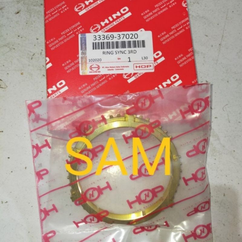 Jual RING SYNCRONIS SYNCROMIS GIGI 3 HT 130 HT130 HINO DUTRO 33369 ...