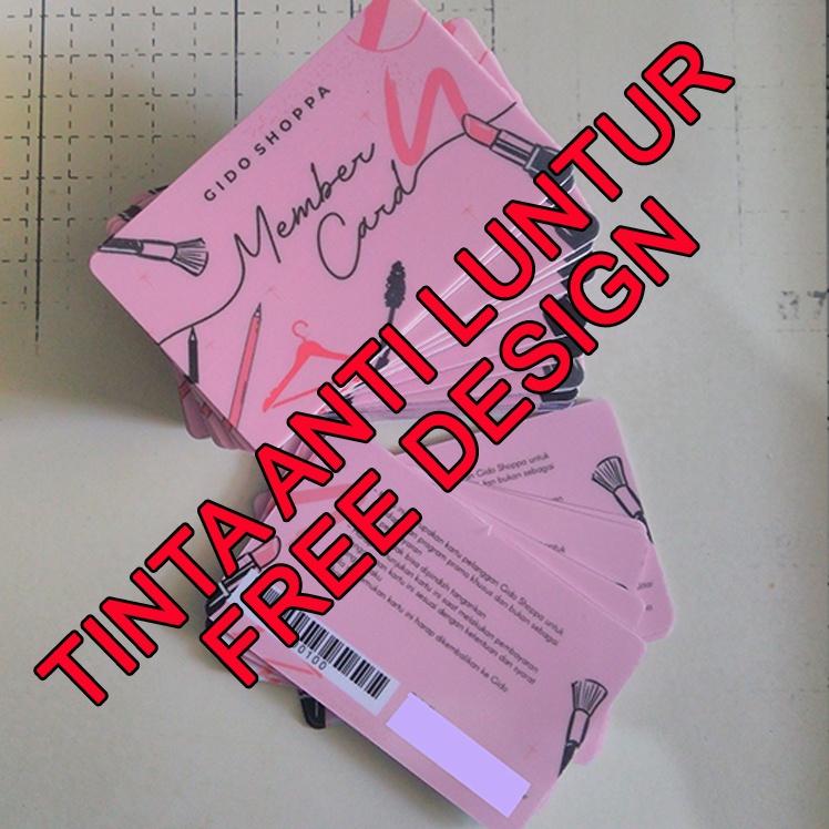 Jual Pembuatan id card /member card / kta / kartu pelajar / identitas ...