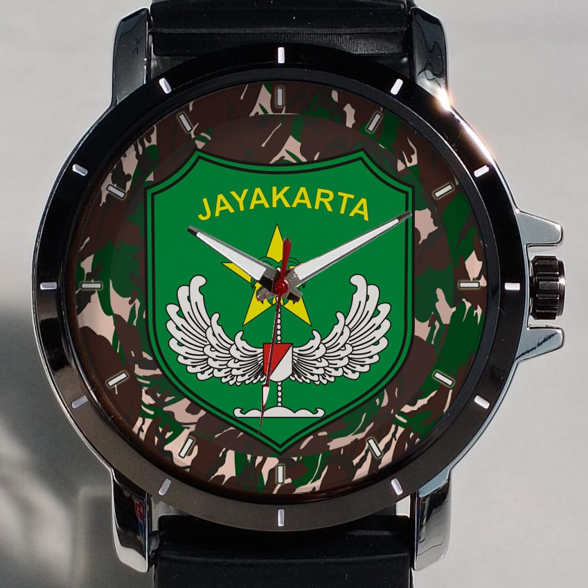 Jual Jam Tangan Custom TNI Kodam Jayakarta | Shopee Indonesia