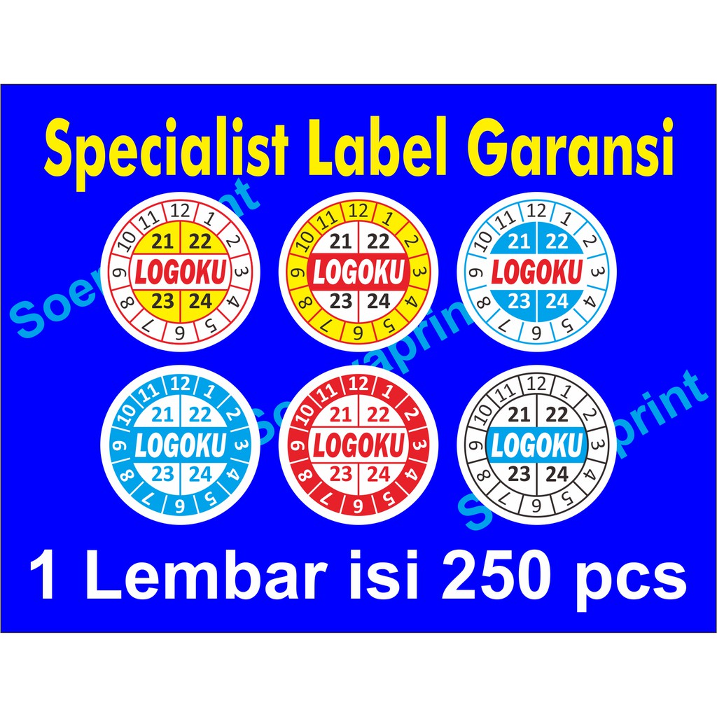 Jual Stiker Segel Garansi Bulat 1 cm Untuk Baut | Shopee Indonesia