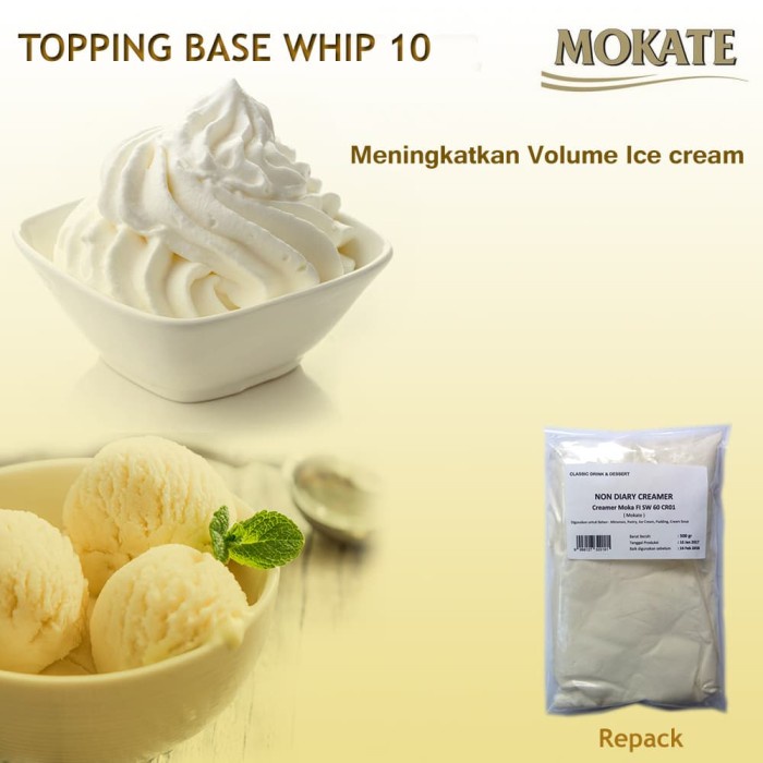 Jual Topping Base Whip 10 ( 1Kg ) | Shopee Indonesia