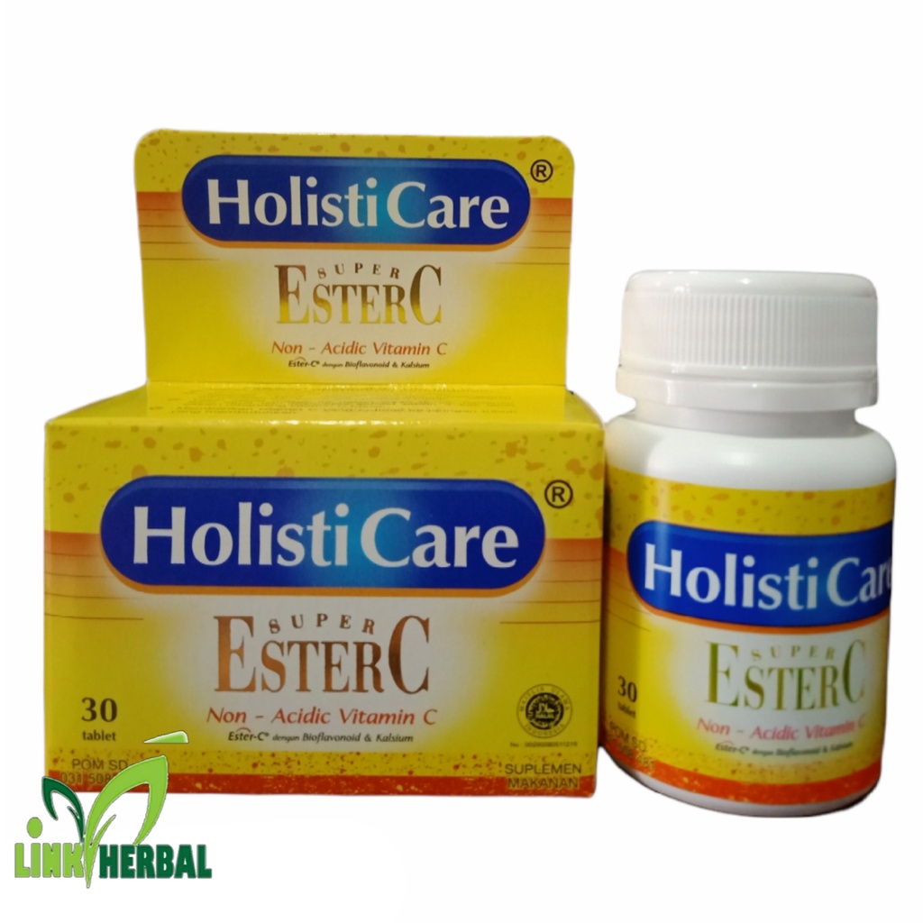 Jual Holisti Care Super Ester C 30 Tablet | Non-Acidic Vitamin C ...